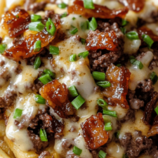 Maple Glazed Bacon Cheeseburger Poutine | Kopaylas