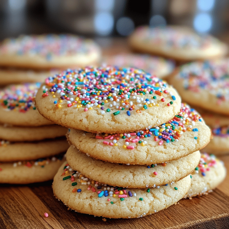 Soft Sprinkle Sugar Cookies Recipe | Kopaylas